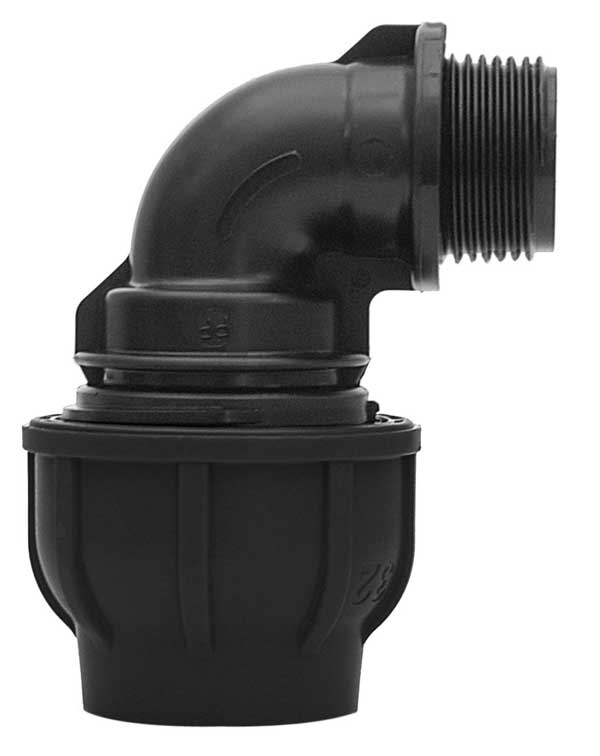 PE-Winkelkupplung 90° 32mm x 1" AG PN16 DVGW - bei ANDO günstig online kaufen